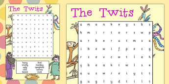 Roald Dahl - The Twits Resources - Primary Resources