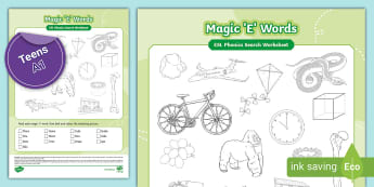 Magic E | ESL Phonics | Browse by Skill | ESL/EFL Resources