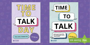 Time To Talk Day | Parents Mental Health Awareness Resources - Page 2