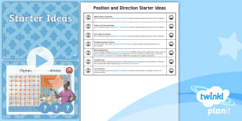 Year 6 Geometry Position and Direction Primary Resources