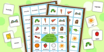The Very Hungry Caterpillar Word Mats | twinkl.com.au