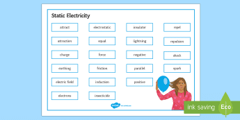 Static Electricity Resources | twinkl.co.uk