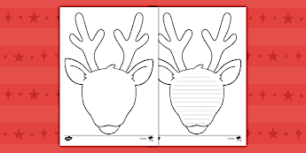 Reindeer Writing Activities | twinkl.com.au