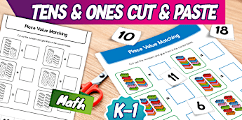 Cut and Paste Activity Kindergarten • Twinkl.com