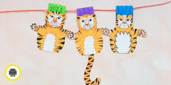 Tiger Chinese New Year Decorations | twinkl.com.au