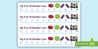 Number Lines and Ten Frame Addition Worksheets - F-2 Maths