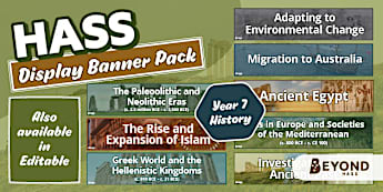 Deep Time History of Australia Years 7 - 8 - History - Beyond History