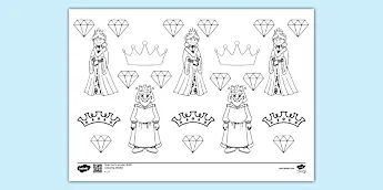 History Colouring Page • Twinkl.ca