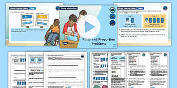 Ratio and Proportion Year 6 - KS2 Primary Resources