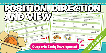 Position, Orientation and Views - Mathematics - Grade 2