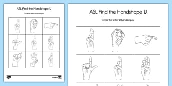 Letter/Sign Recognition | American Sign Language Resources