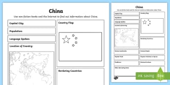 China Teaching Resources - Primary Education - Places