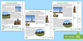 Europe - KS2 Geography Resources