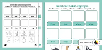 Phonics Digraphs | twinkl.com