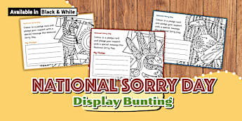 National Sorry Day Years 3–4 Resources - Twinkl