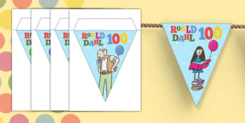 Roald Dahl Roald Dahl's 100th Birthday Primary Resources - Primar
