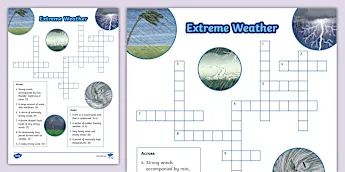 Geography Crossword • Twinkl.com.au
