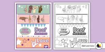 ASL Posters | twinkl.com