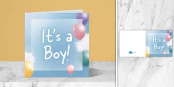 It's a Boy! - Twinkl NewsRoom - Twinkl