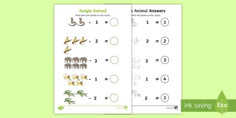 Jungle & Rainforest Maths Early Years (EYFS), Numeracy, Maths