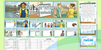 Tell Me When | Lesson Plans About Time | Year 3 Spanish