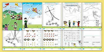 Kite Maths Activities | twinkl.co.uk