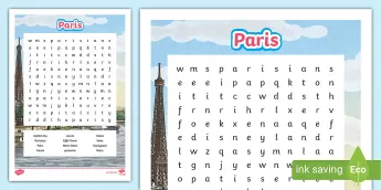 Paris Landmarks | twinkl.co.uk