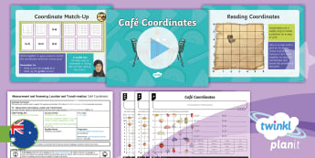 Construct a grid coordinate system that uses coordinates to locate ...