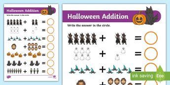 Halloween Addition Activities | twinkl.com.au