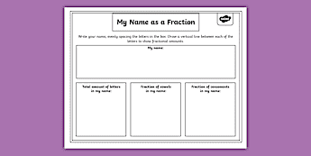 Fractions 4th Grade • Twinkl.com