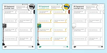 Physical Education Scavenger Hunts | twinkl.co.uk
