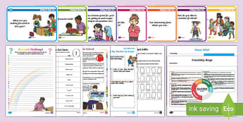 First Level Activities Back to School Activities - - CfE Back to School