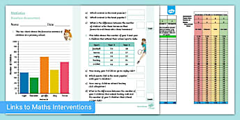 Primary Resources - Year 4 - Maths Assessment Tests - Twinkl
