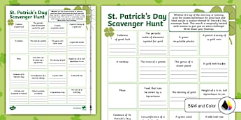 St. Patrick's Day Worksheets & Printables | Grade 6 | Twinkl