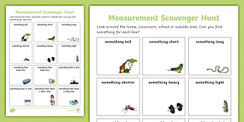 Mathematics Scavenger Hunt • Twinkl.com.au