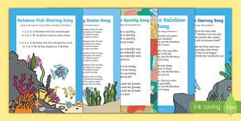Songs & Rhymes About The Rainbow Fish | Parents Activities