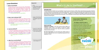 Sheffield Geography Resources | twinkl.co.uk