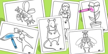 Thumbelina Activities, Worksheets and Games - Twinkl