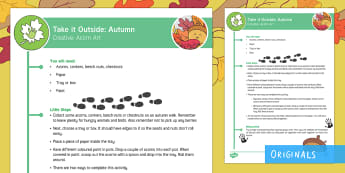 Outdoor Activities Autumn Primary Resources - & Fall Early Years (EYFS)
