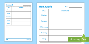 Weekly Templates | twinkl.com.au