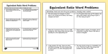 Seventh Grade Word Problems | twinkl.com