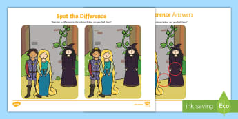 Spot the Difference Puzzles for Parents - Twinkl