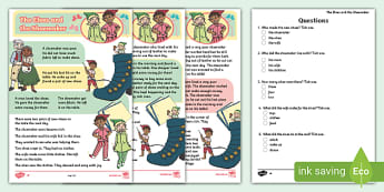 The Elves and the Shoemaker - Activities & Resources