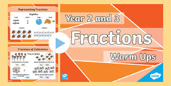 Fraction and Decimal Teacher Resources for Year 3-4 Students
