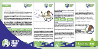 COP26 School Resources | Climate Change & The Environment