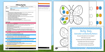 Activities and Games - Butterfly Life Cycle - EYFS - Twinkl