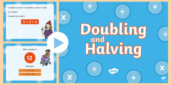 100+ Doubling and Halving - KS1 - Twinkl Resources - Twinkl