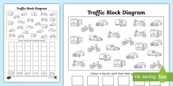 Traffic Survey Worksheets | twinkl.com.au