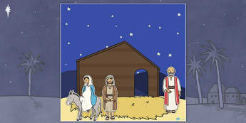Nativity Primary Resources, christmas, story, baby, Jesus, xmas