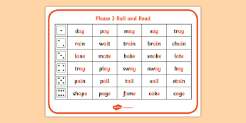 Phonics Roll and Reads | twinkl.co.uk